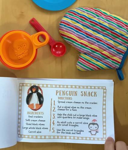 WINTER Listening and Language Cook With Me Daily Routines DHH Hearing Loss