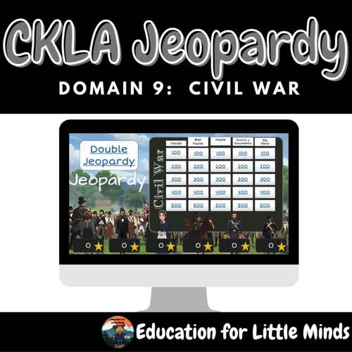 2nd Grade Domain 9 Civil War - CKLA - Editable Listening & Learning ...