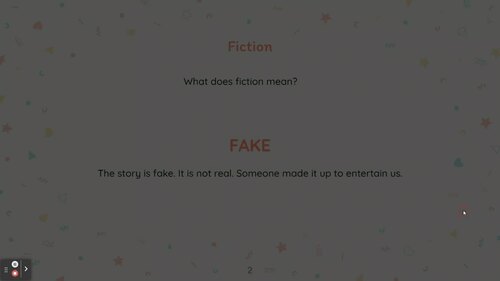 RL.1.5 - 2 Interactive PowerPoints (Realistic vs Fantasy Fiction Genres)