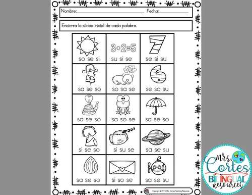 Centros conciencia fonológica- Letra s by mrscortes | TPT