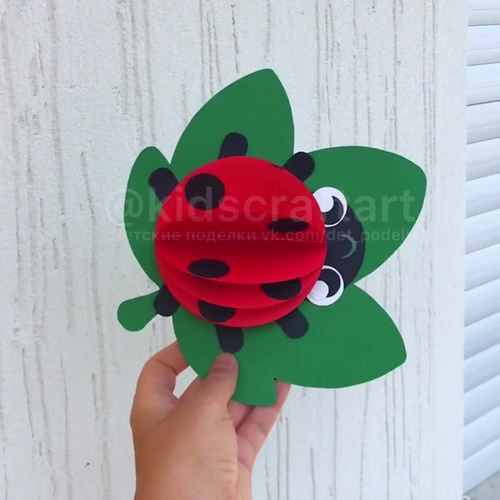 Ladybug Craft Bug Insect Crafts Spring Summer Animal Activity Bulletin ...