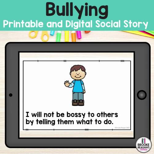 Social Story: Bullying by Brooke Reagan | TPT