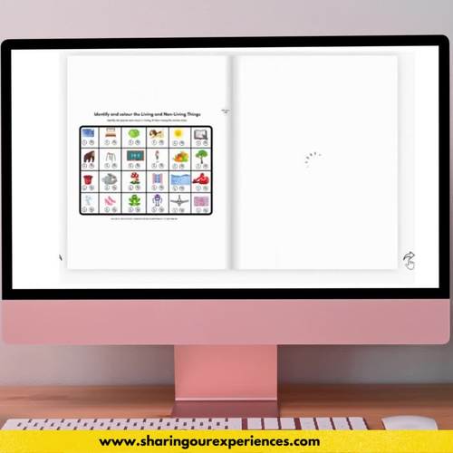 NO PREP- Life Science Lesson on Living and Non-Living Things! by SOE store