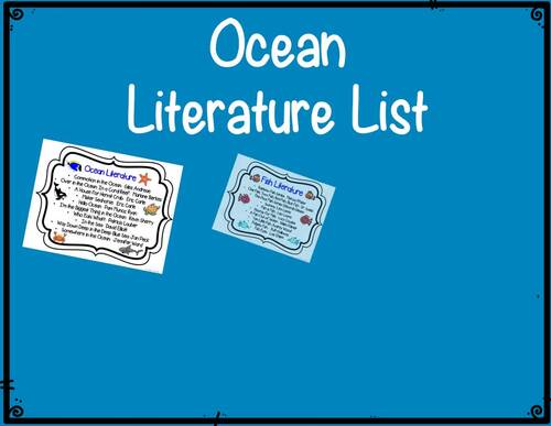 Ocean Unit: Literacy & Math Centers & Activities | TPT