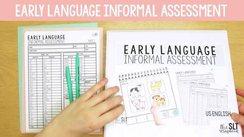 Early Language Informal Assessment- Early Intervention Speech Therapy