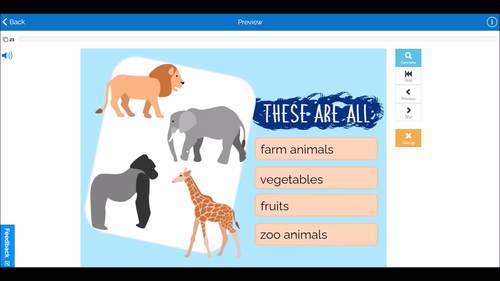 Convergent Naming: Naming Common Categories Boom Cards™ by Mau SLP
