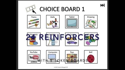 Digital Token Boards & First/Then Board by Culturally Speaking SLPs