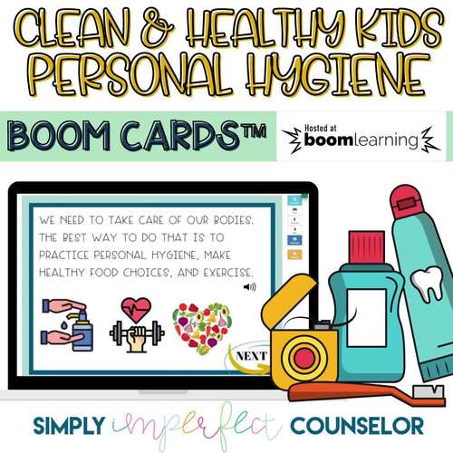 Personal Hygiene - Clean and Healthy Kids Boom Cards | TPT