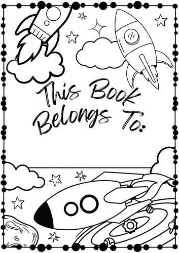Rocket Activity Bundle - Coloring, Color By Number, Scissor Skills And More