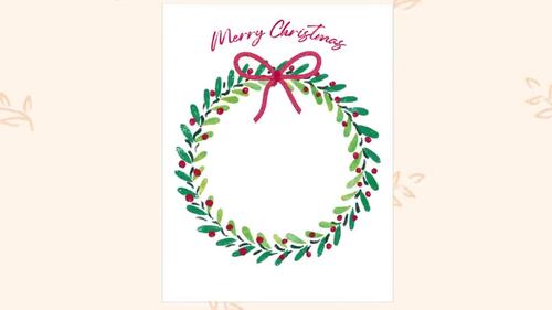 Christmas Handprint Art Bundle of 8, Fillable PDF Handprint Footprint Craft