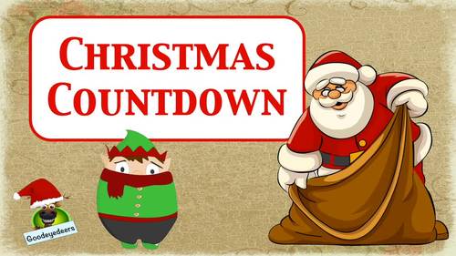Alliterating Countdown to Christmas - A Fun, No-Prep Complete Lesson