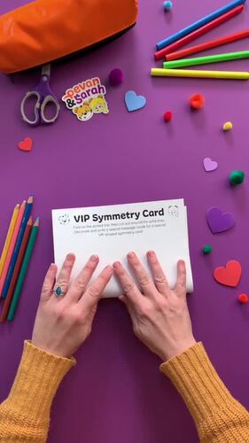 You're My VIP Symmetry Card | Fold & Cut for Special Person, Mothers ...