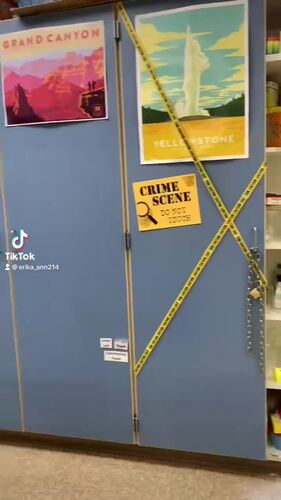 CSI: Crime Scene Classroom Transformation by Erika Ann Digital Templates