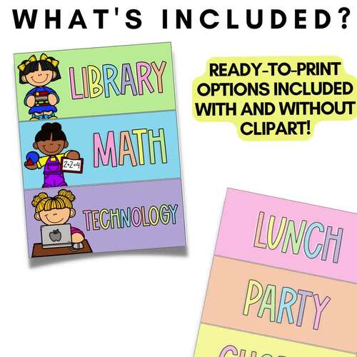 Hey Lisa! Bright & Happy Classroom Schedule | Editable | *NEW | TPT
