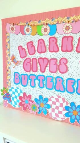 Retro Spring Classroom Decor Bundle by Bloom With Bridgette | TPT