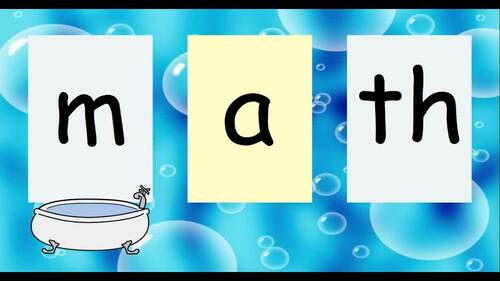 Orton Gillingham Blending Board with "TH" Digraph Words - Powerpoint