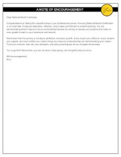 National Board Certification | EMC Literacy | Component 1 Visual Literacy