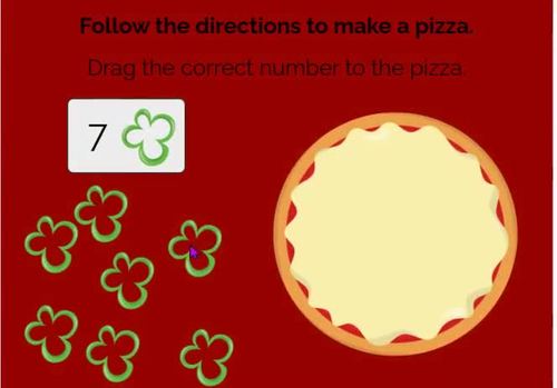 Following Directions Boom Cards- Pizza Making Activity Distance Learning