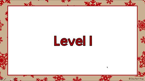 Christmas Matching Pairs Memory Game - ESL PowerPoint Online Digital Fun