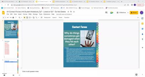OpenSciEd Units 8.1, 8.2, 8.3 Student Notebook Bundle by Jamie O'Connor