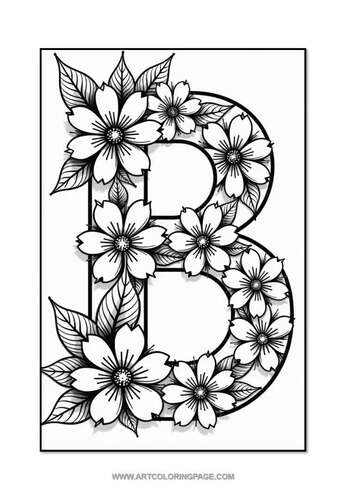 Colouring Pages of Alphabet Letters Vol 8: A Delightful Coloring Book ...