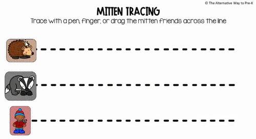 Digital Mitten Activity Set: No Print Distance Learning | TpT