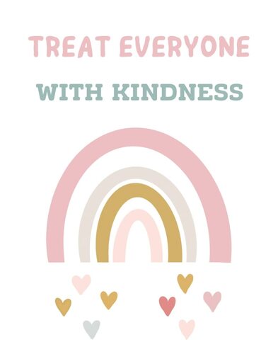 Motivational Boho Rainbow Classroom Posters, Set of 21, Positive ...
