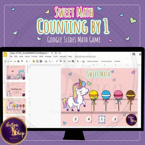 Skip Counting by 1 Math Morning Work Google Slides Games | TpT