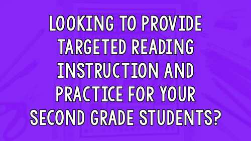 2nd Grade No Prep Reading Intervention Binder by The Teaching Texan