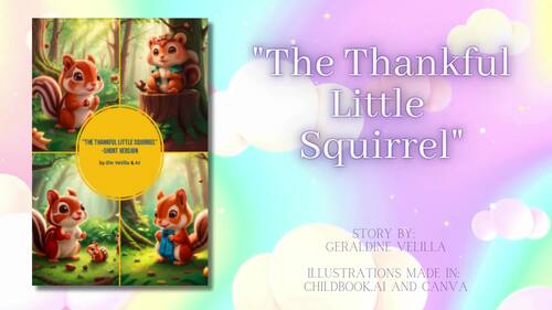 The Thankful Little Squirrel - Short Story Video by Fluky Creative Designs