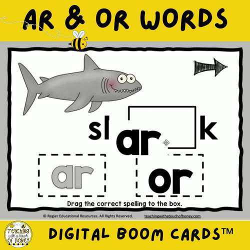 R Controlled Vowels AR and OR Phonics Activities | Bossy R 1st Grade ...