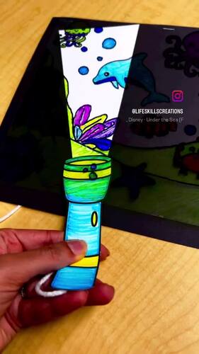 Under the Sea Ocean Craft - Hidden Pictures - Reading Comprehension