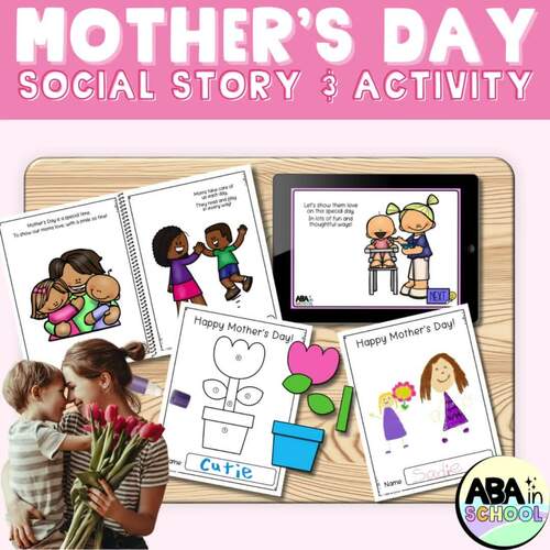 Mother's Day preschool social story and activity - Social Emotional ...
