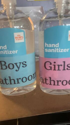 Bathroom Pass ~ Hand Sanitizer Labels by Julie O'Connell | TPT