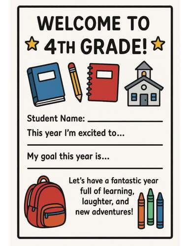 Back-to-School Boost: 4th Grade Reading, Writing & Math Packet by doaa ...