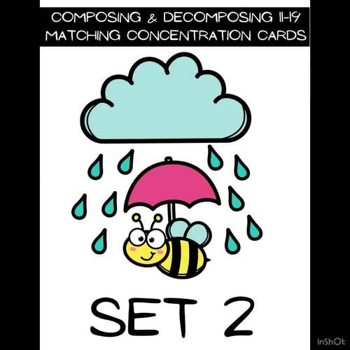 Teen Numbers {Compose + Decompose} Task Cards by Serendipity Math Shop