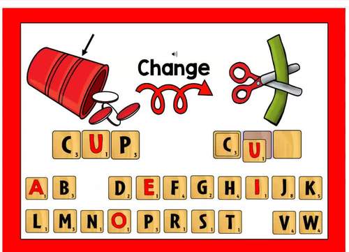 Phoneme Substitution and Spelling Digital Activities | Phonemic Awareness