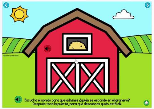 BUNDLE La Granja - Farm Themed Spanish Articulation and Language Pack