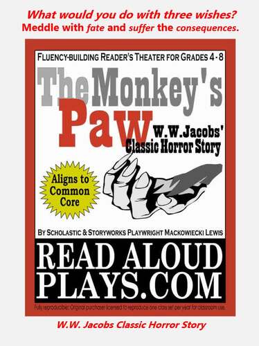 Read Aloud Plays: The Monkey's Paw Gothic masterpiece | TPT