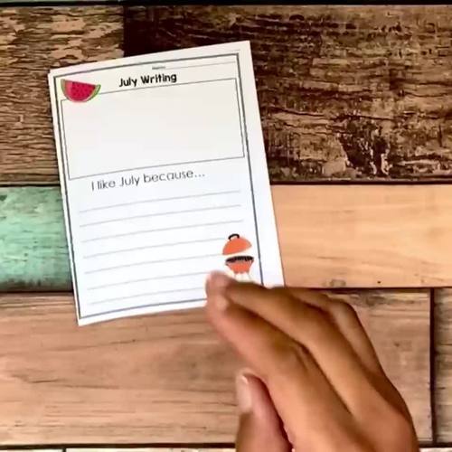 Summer Barbecue Literacy Center Activities | Kindergarten to 2nd Grade