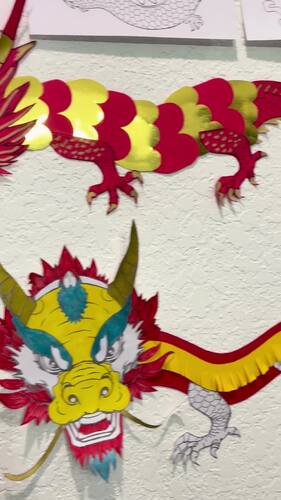 Ancient China Art Lesson Dragon Art Project with Templates by Zappy Arts