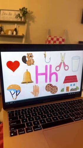 Letter Sound Review Slides by Primary with Ms Poquette | TPT