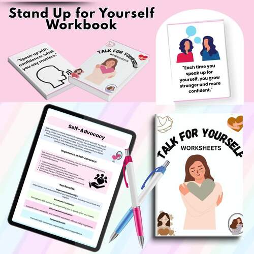 Self-Advocacy Worksheets – Believe in Yourself Activities | Confidence ...