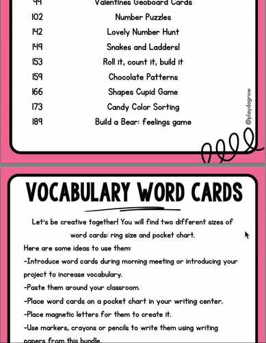 February Valentines Centers | Math & Literacy Games | PreK & Kindergarten