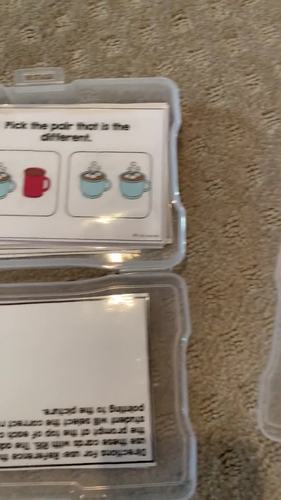 Same/Different & Equal/Unequal Task Cards [ABLLS-R Aligned R15, R16 ...