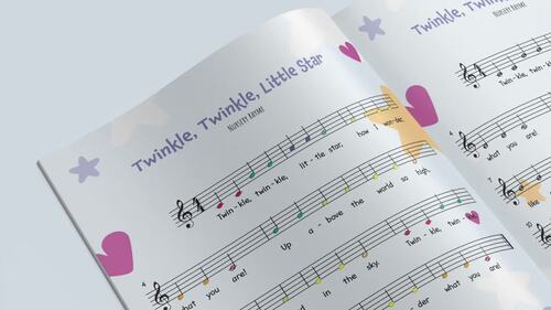 Twinkle, Twinkle, Little Star - Rhyme | Boomwhackers & Recorder Sheet Music