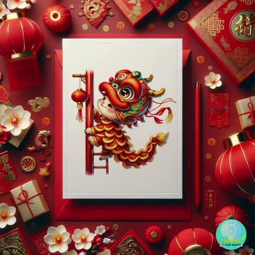 Chinese New Year 2024 Watercolor Cute Baby Dragon Clipart Lunar New ...