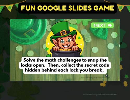 St. Patrick's Day Fractions Escape Room 3rd Grade Fractions Escape Room