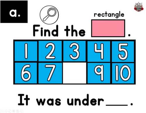 Ten Frames Shape Game: PowerPoint Triangle Game by The Way I Teach