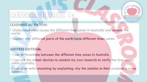 Time Zones Investigation by Ms Alami's Classroom | TPT
